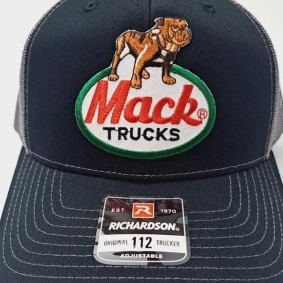 Accessories | Retro Bulldog Logo Mack Trucks Richardson 112 Trucker ...